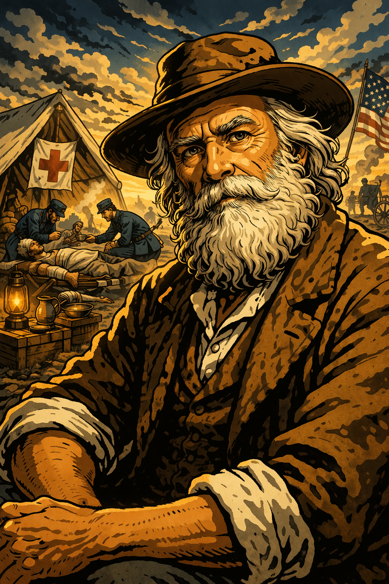 March 25, 1892 — Death of Walt Whitman – Faces Of History