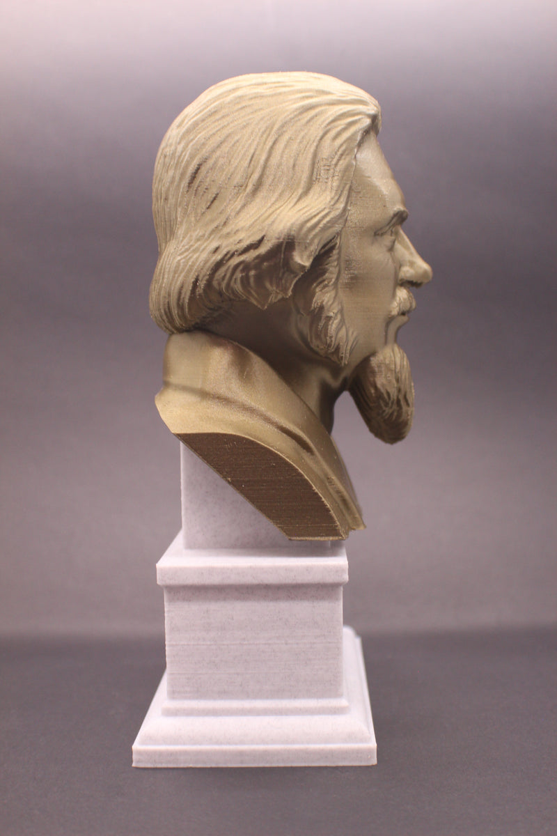 Alan Watts Bust – Faces Of History