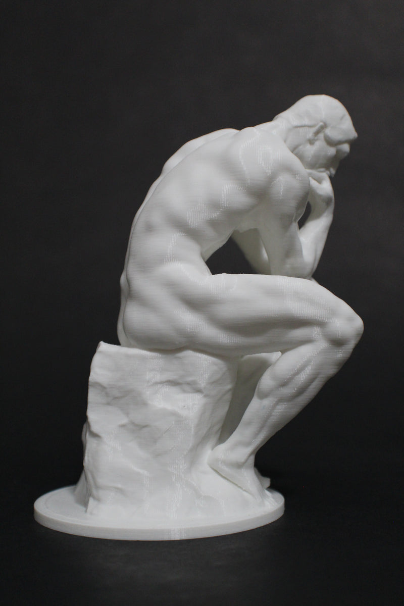 Rodin's "The Thinker" Replica 8" Statue in PLA – Faces Of History
