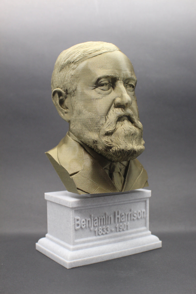 Benjamin Harrison Bust – Faces Of History