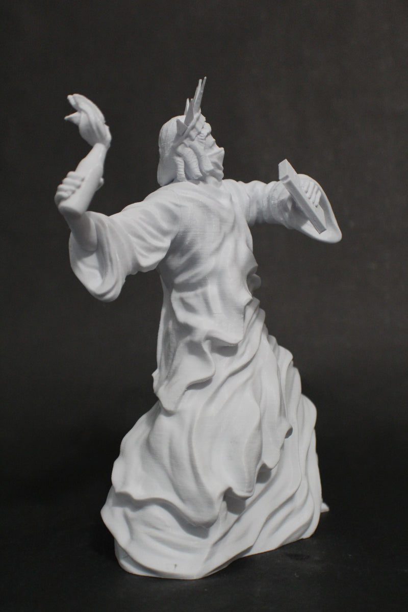 Rioting Liberty 3D Printed Original Artwork 8" Statue in PLA – Faces Of ...