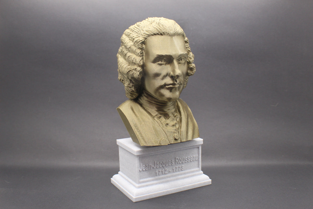 Jean-Jacques Rousseau Bust – Faces Of History