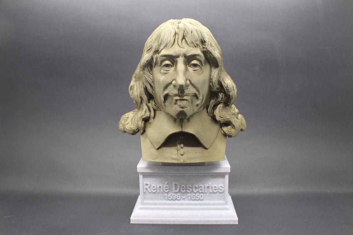 René Descartes Bust – Faces Of History