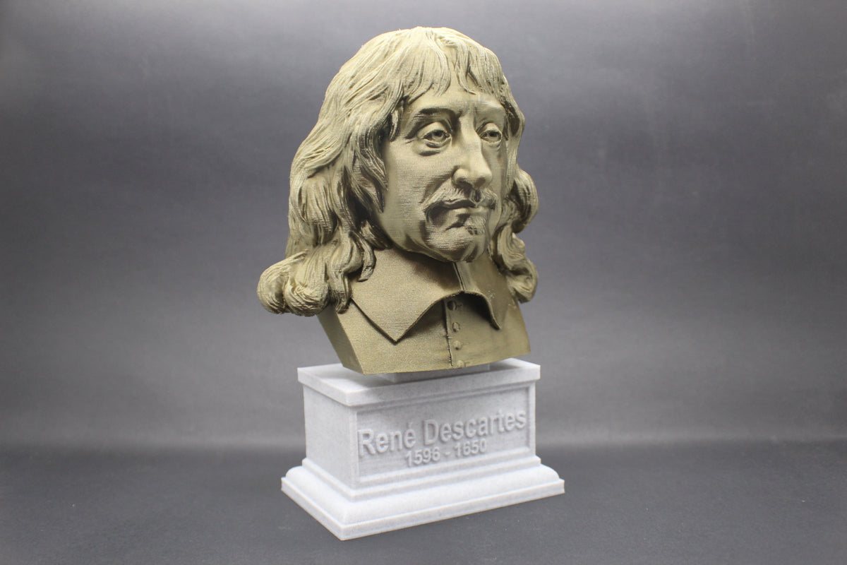 René Descartes Bust – Faces Of History
